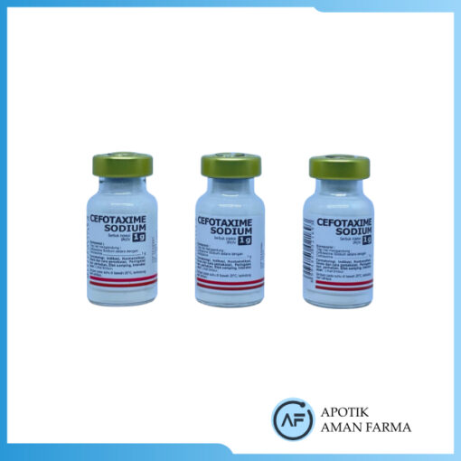 Cefotaxime Sodium (Per Vial) - Apotek Aman Farma