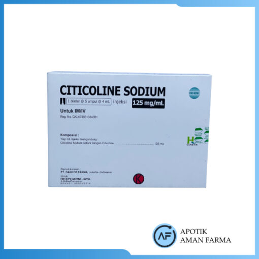 Citicoline 500mg - Apotek Aman Farma