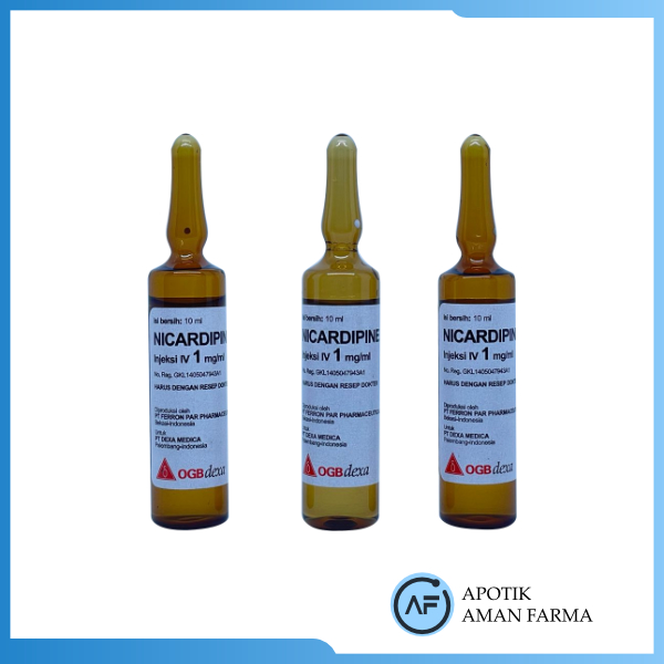 Nicardipine HCL Per Ampul Apotek Aman Farma