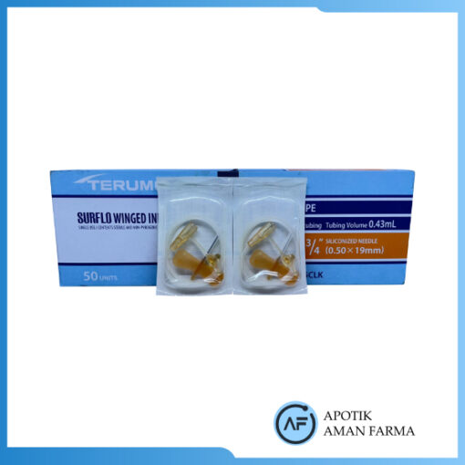 Wing Needle 25 Terumo (Perbox) - Apotek Aman Farma